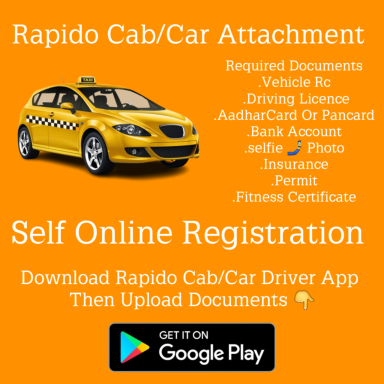 Rapido Auto Attachment | Rapido Bike Taxi Attachment | Rapido Cab ...